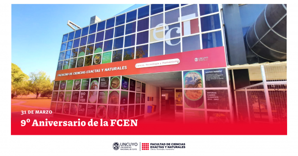 A 9 años de su creación, la FCEN y un aniversario muy especial - FCEN ...