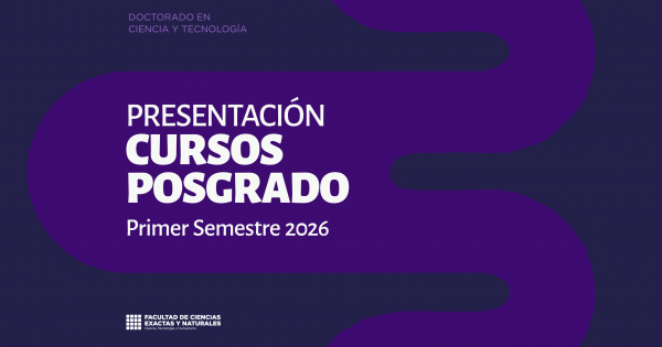 Convocatoria abierta para presentar Cursos de Posgrado Primer Semestre ...