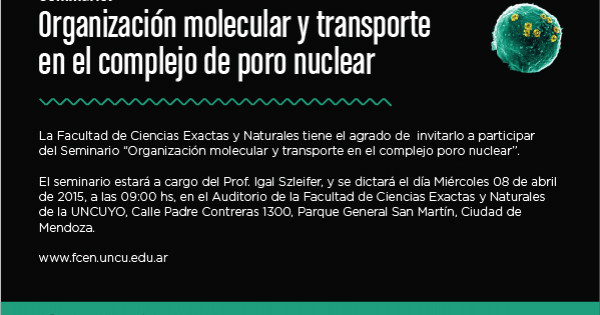 Seminario: Organización molecular y transporte en el complejo poro ...